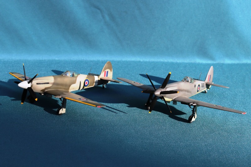 Supermarine Spiteful F.Mk. 14 und Seafang F.Mk. 32, Trumpeter 1:48 von ...