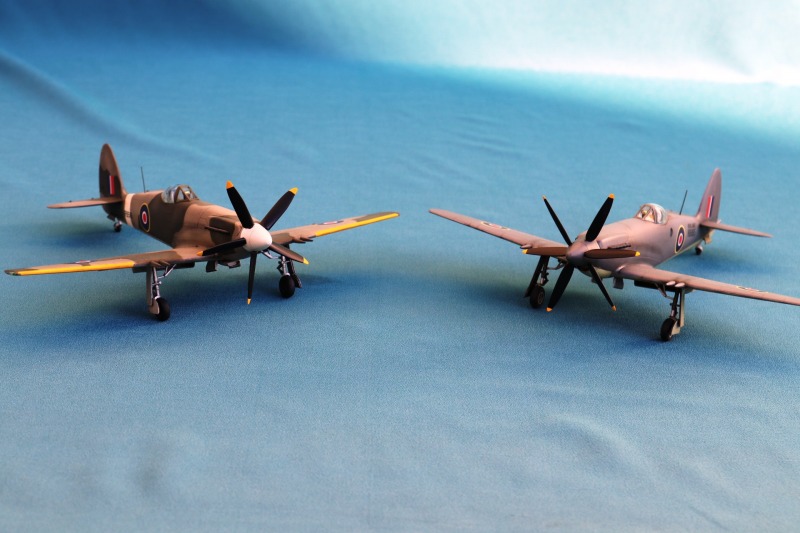 Supermarine Spiteful F.Mk. 14 und Seafang F.Mk. 32, Trumpeter 1:48 von ...