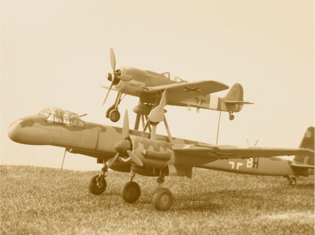 Junkers Ju 88 H-4, AMtech 1:72 von Enrico Friedel-Treptow