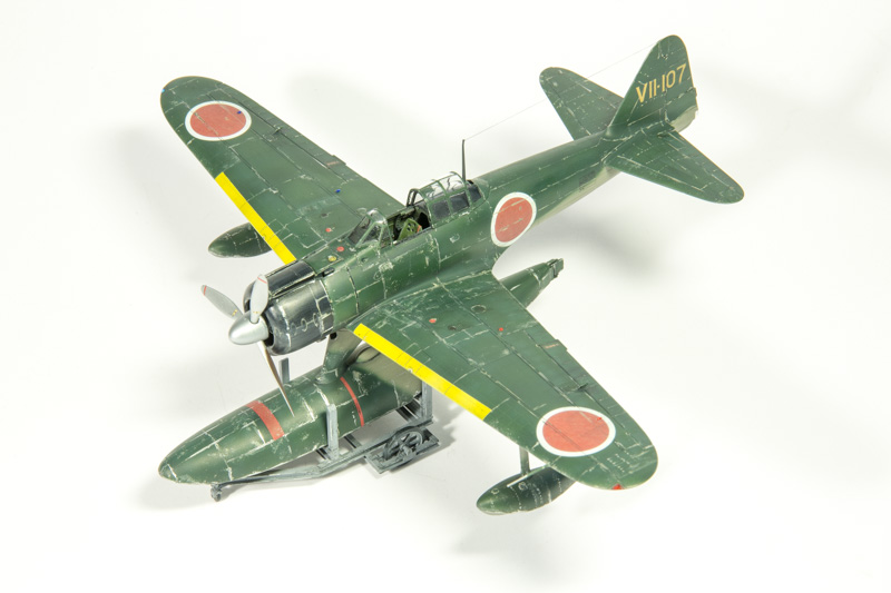 Nakajima A6M2-N „Rufe“, Eduard 1:48 von Max Hauswald