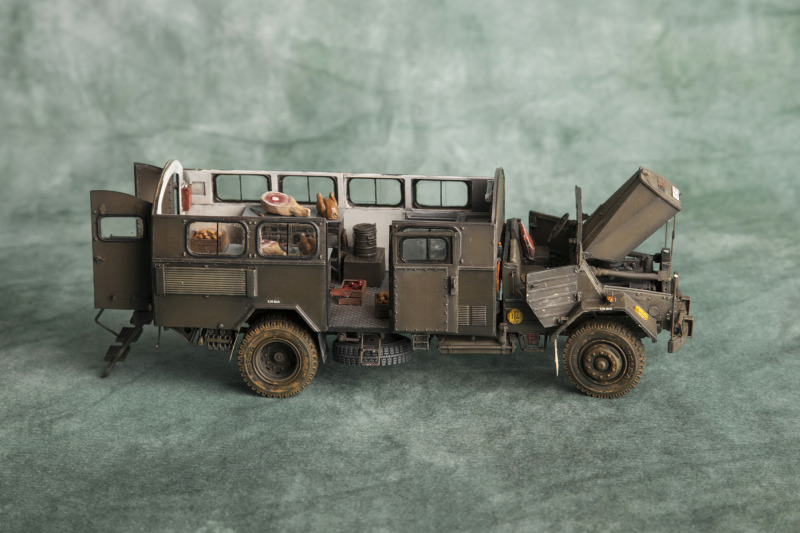 MAN 630 L2A mit Kofferaufbau, Perfect Scale Modellbau 1:35 von Andreas Redlich