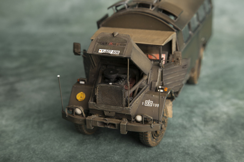 MAN 630 L2A mit Kofferaufbau, Perfect Scale Modellbau 1:35 von Andreas Redlich