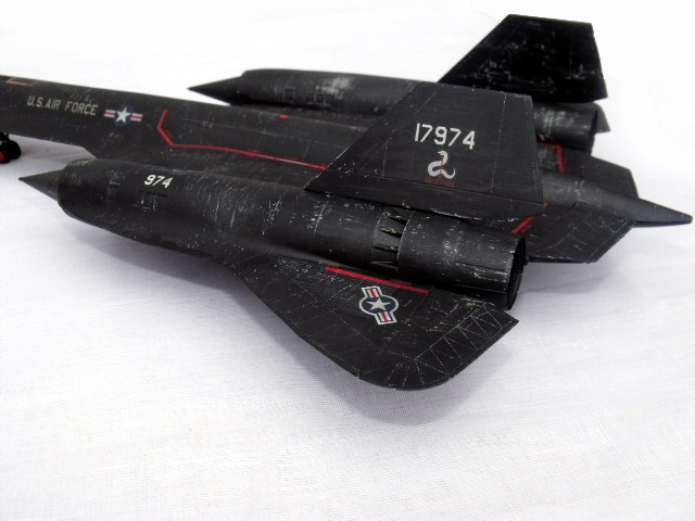 Lockheed SR-71 Blackbird, Italeri 1:72 von Oliver Kühn