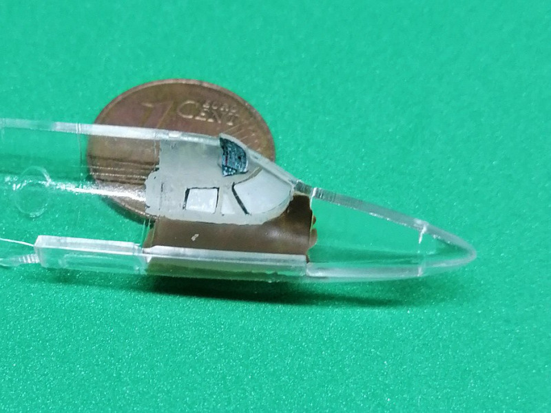 Dassault Falcon 10MER, Mikro Mir 1:144 von Björn Leichsenring