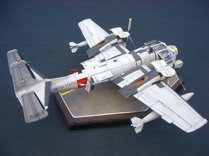 Grumman OV-1D Mohawk, Roden 1:48 von Lars Kolweyh