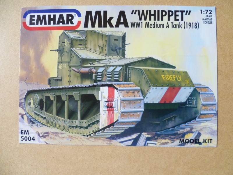 Mk.A Whippet, Emhar 1:72 von Thomas Hannecke