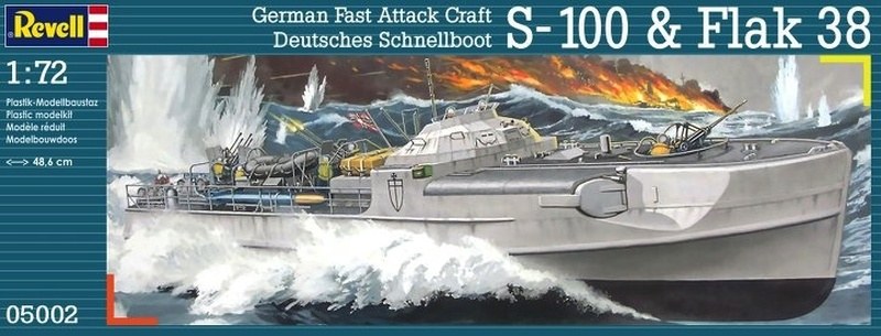 Schnellboot S-100, Revell 1:72 von Theo Peter