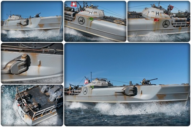 Schnellboot S-100, Revell 1:72 von Theo Peter