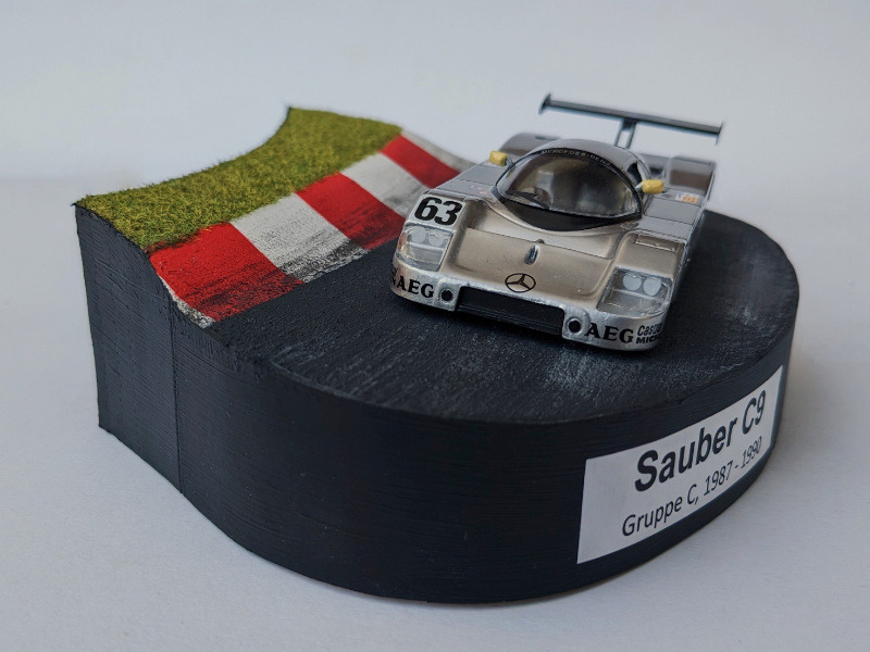 Sauber C9, Heller 1:43 von Michael Eilers