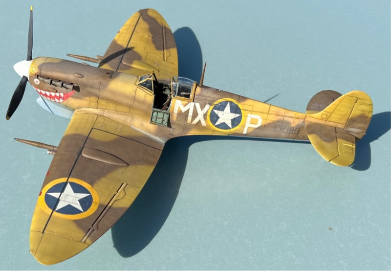 Spitfire Mk VC Trop, Revell 1:32 von Martin Karte