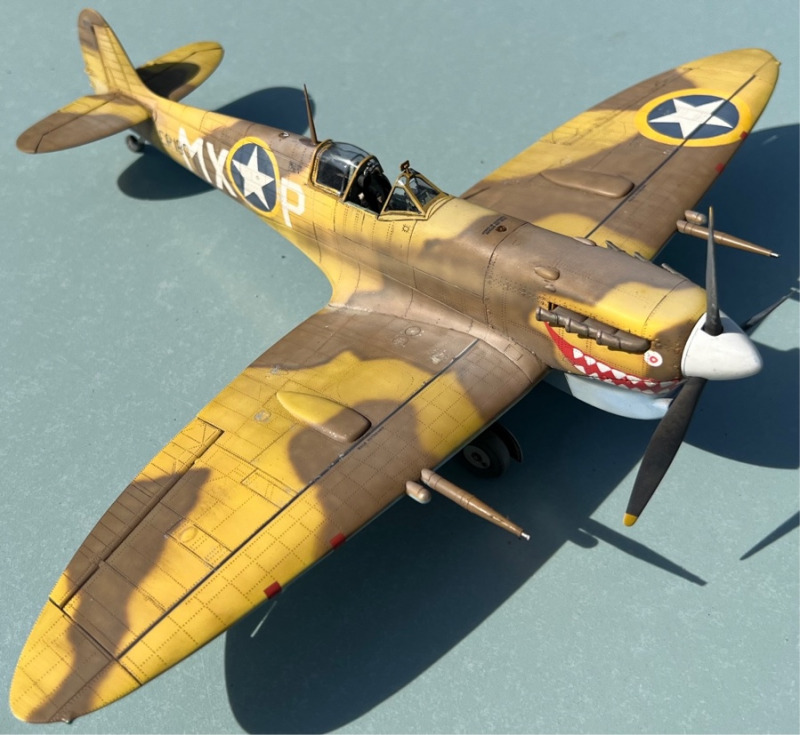 Spitfire Mk VC Trop, Revell 1:32 von Martin Karte
