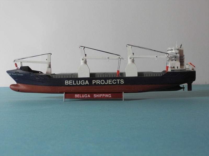 MS Beluga Bremen, Eigenbau 1:700 von Johannes Wipauer