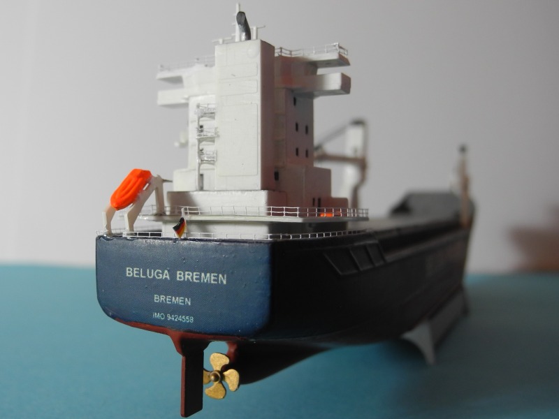 MS Beluga Bremen, Eigenbau 1:700 von Johannes Wipauer