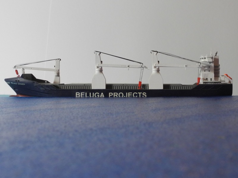 MS Beluga Bremen, Eigenbau 1:700 von Johannes Wipauer