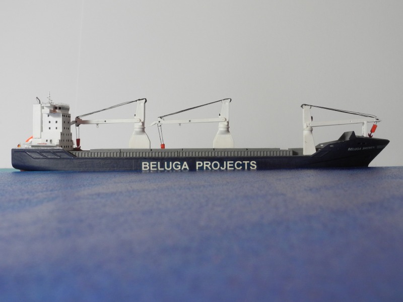 MS Beluga Bremen, Eigenbau 1:700 von Johannes Wipauer