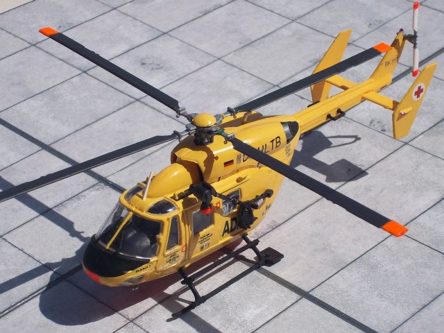 MBB BK-117, Revell 1:72 von Ulrich Warweg