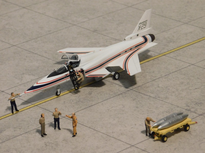 Grumman X-29A ATD - BuNo 82-003 - 1. Prototyp, Hasegawa 1:72 von Oliver ...