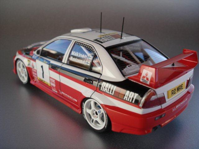 Mitsubishi Lancer Evo V WRC , Tamiya 1:24 von Andy Wienckowski