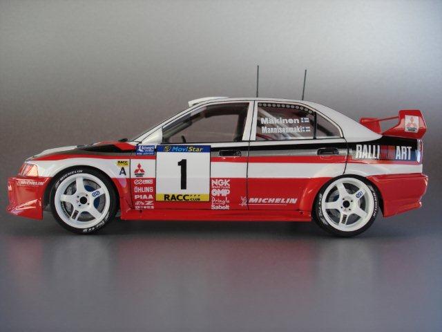 Mitsubishi Lancer Evo V WRC , Tamiya 1:24 von Andy Wienckowski