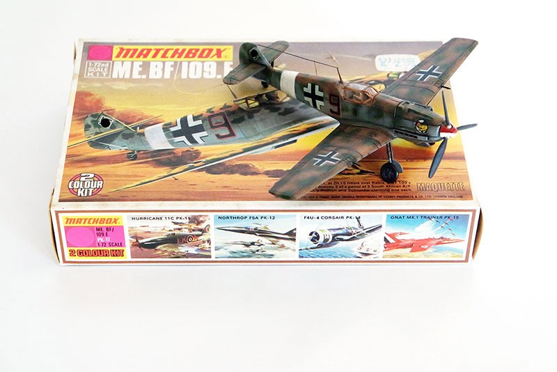 Messerschmitt Bf 109 E-4/Trop, Matchbox 1:72 von Johannes König