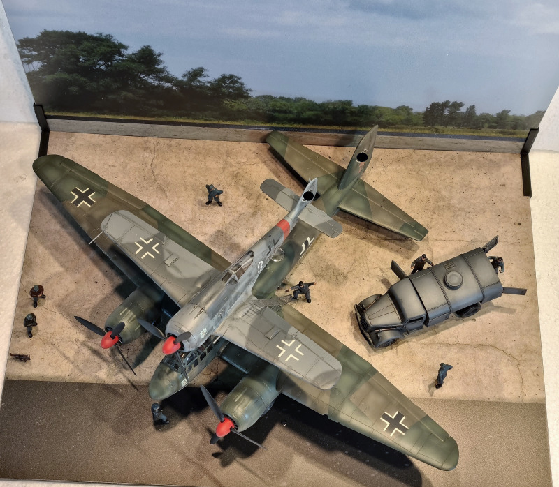 Fw 190 A-8 & Ju 88 G-1 "Mistel S2", Hasegawa 1:72 von Michael Wittmann