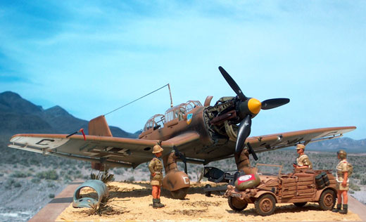 Junkers Ju 87 R-2 Stuka, Hasegawa 1:48 von Wolfgang Fink