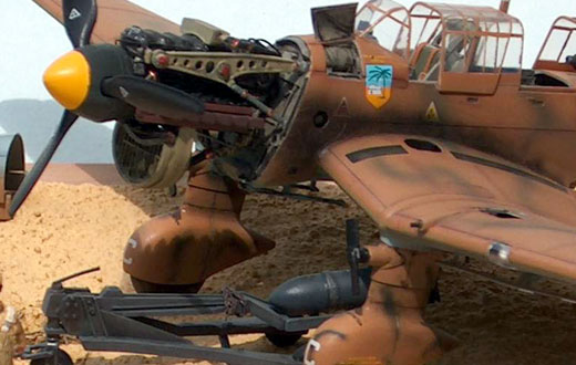 Junkers Ju 87 R-2 Stuka, Hasegawa 1:48 von Wolfgang Fink