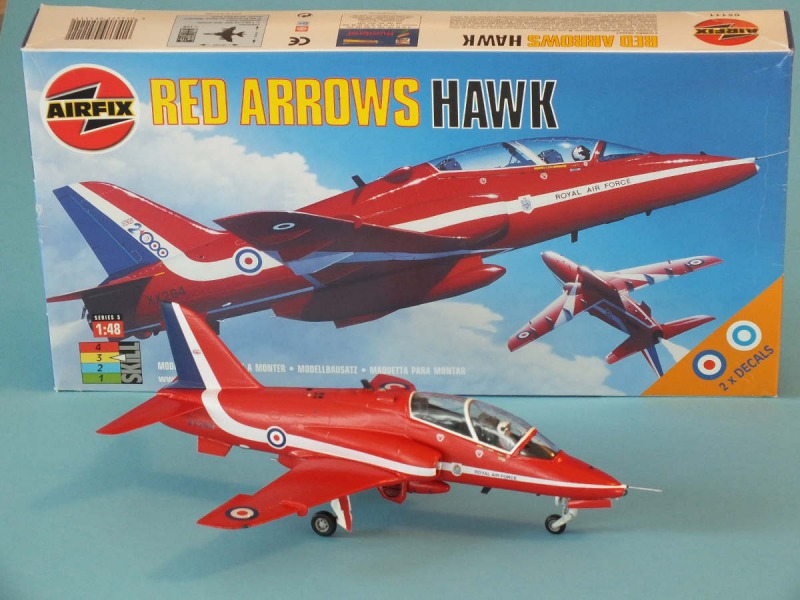 BAe Hawk – Red Arrows, Airfix 1:48 von Thomas Brückelt