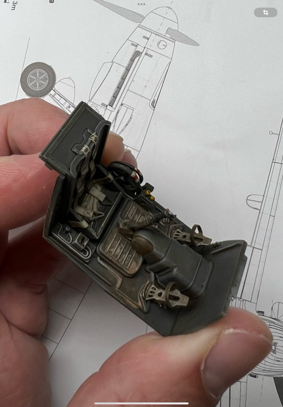 Messerschmitt Bf 109 F-4/B, Hasegawa 1:32 von Martin Karte
