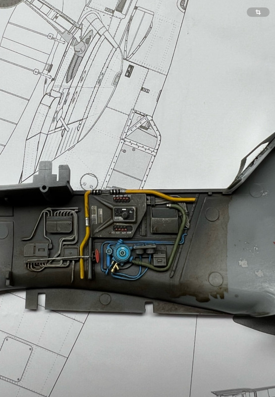 Messerschmitt Bf 109 F-4/B, Hasegawa 1:32 von Martin Karte