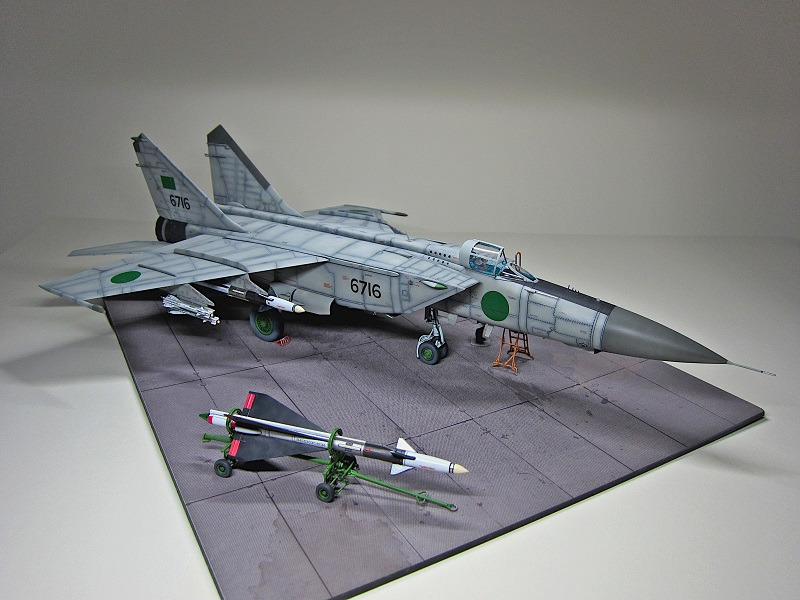 MiG-25PD, Libyan Air Force No. 1025 Squadron, ICM 1:48 von Tobias Hennig