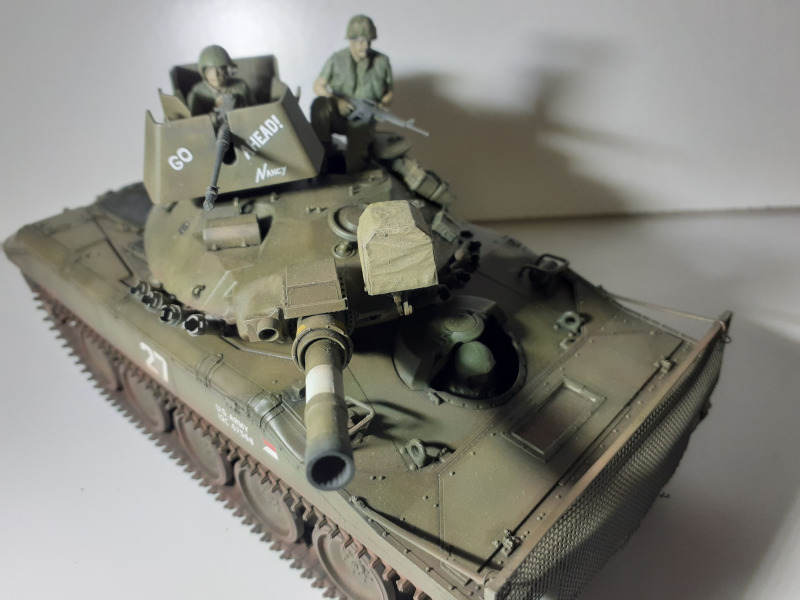 M-551 Sheridan, Tamiya 1:35 von Hans-Peter Münzenmaier