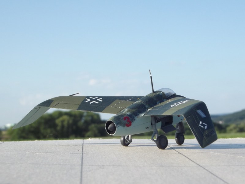 Heinkel He P.1078C, Airmodel Products 1:72 von Thomas Brückelt