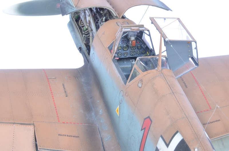 Messerschmitt Bf 109 F-4 Trop, Trumpeter 1:24 von Nils Hayn