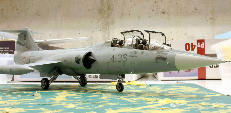 Lockheed TF-104G Starfighter, Hasegawa 1:48 von Roland Sachsenhofer