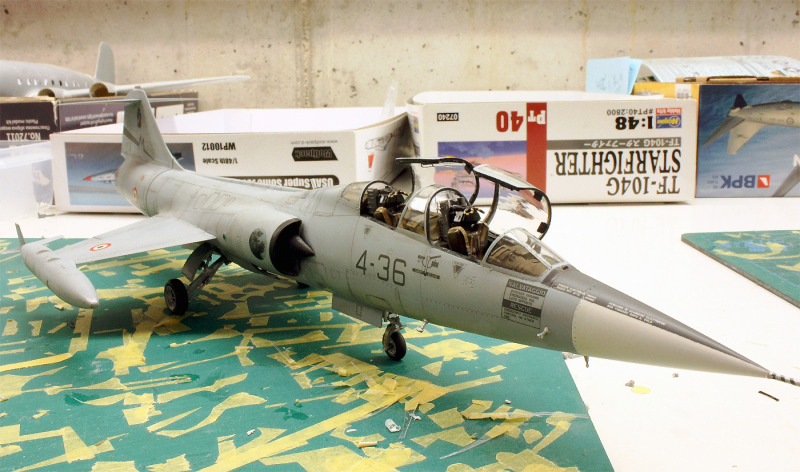 Lockheed TF-104G Starfighter, Hasegawa 1:48 von Roland Sachsenhofer