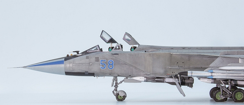 MiG-31BM Foxhound, Trumpeter 1:72 von Henriette Koslowski