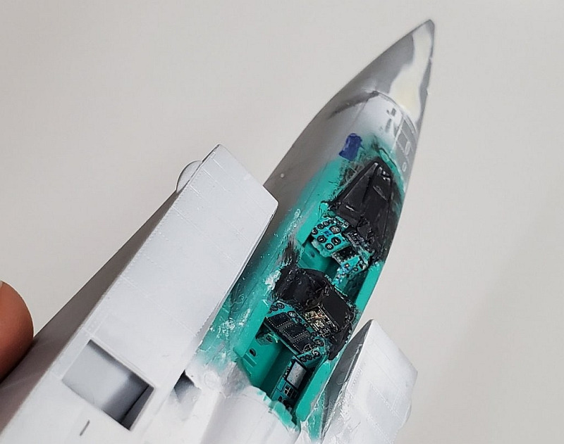 MiG-31BM Foxhound, Trumpeter 1:72 von Henriette Koslowski