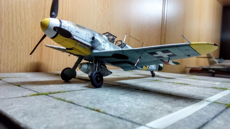 Messerschmitt Bf 109 F-4/B, Eduard 1:48 von Gellert Gonda