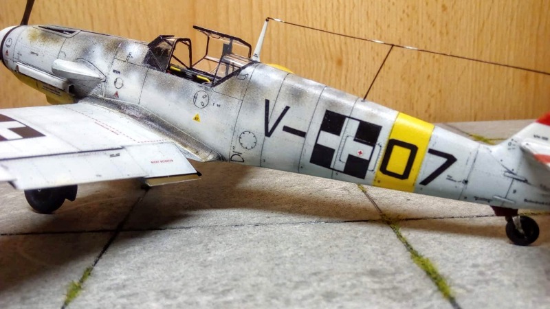 Messerschmitt Bf 109 F-4/B, Eduard 1:48 von Gellert Gonda
