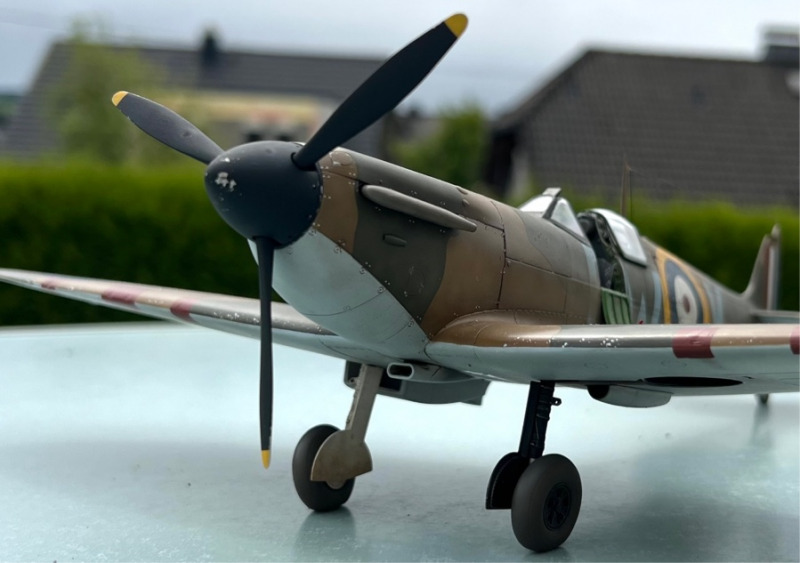 Supermarine Spitfire Mk.Ia, Kotare 1:32 von Martin Karte