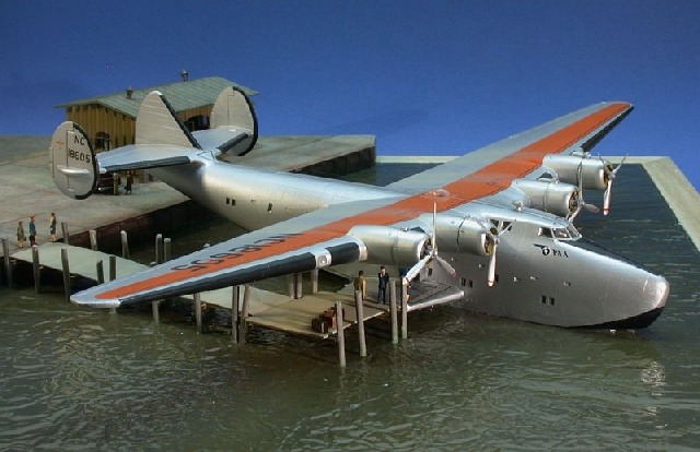 Boeing 314 Clipper, Minicraft Model Kits 1:144 von Frank Spahr