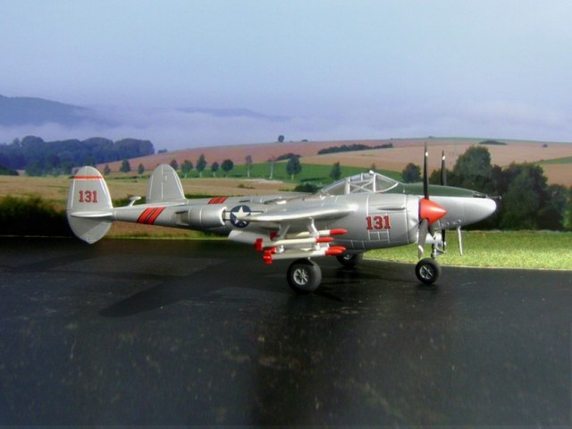 Lockheed P-38J Lightning, Matchbox 1:72 von Helmut Dominik