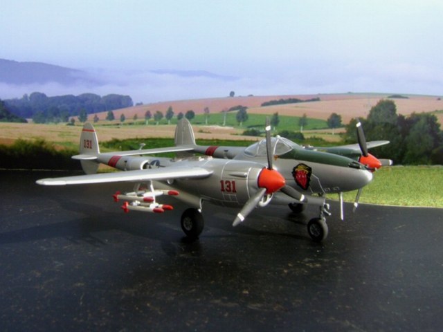 Lockheed P-38J Lightning, Matchbox 1:72 von Helmut Dominik