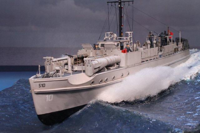 DKM Schnellboot S-10, Airfix 1:72 von Martin Deuretsbacher