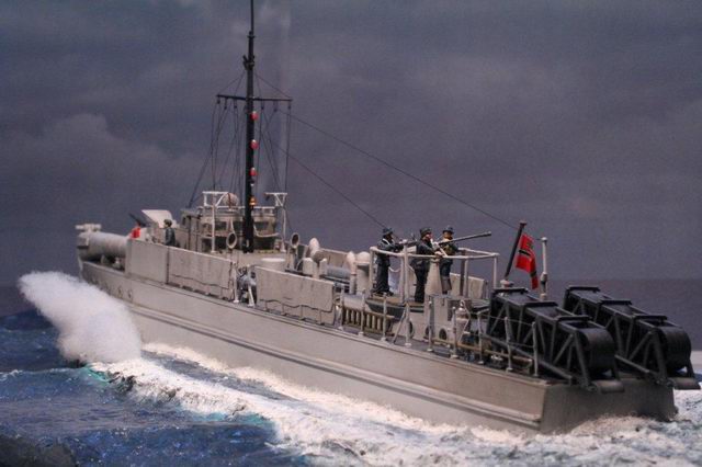 DKM Schnellboot S-10, Airfix 1:72 von Martin Deuretsbacher