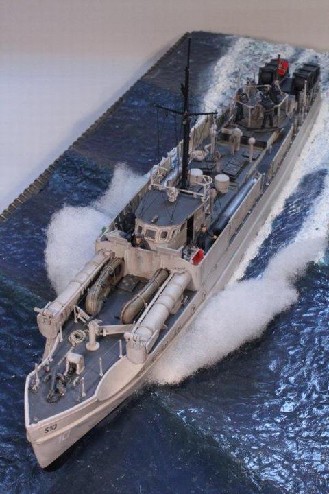 DKM Schnellboot S-10, Airfix 1:72 von Martin Deuretsbacher