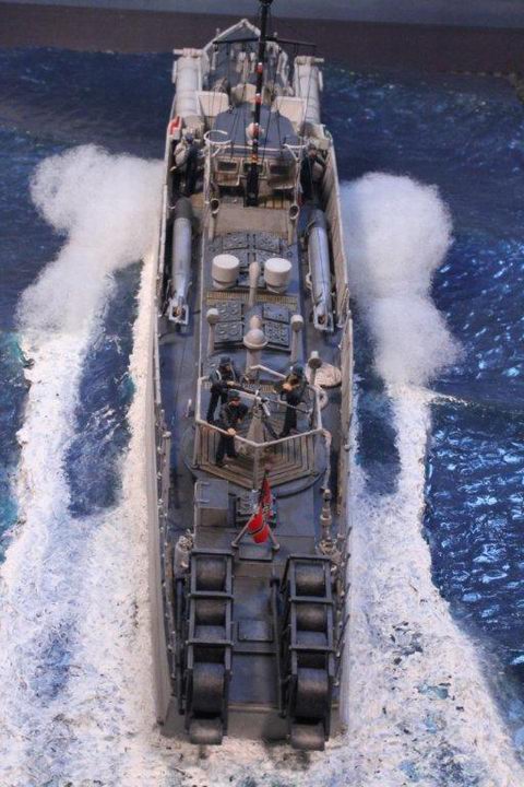 DKM Schnellboot S-10, Airfix 1:72 von Martin Deuretsbacher