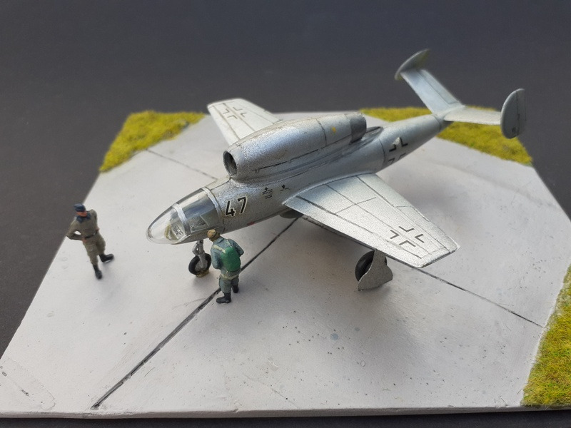 Henschel Hs 132 V1, Huma 1:72 von Tom Klose