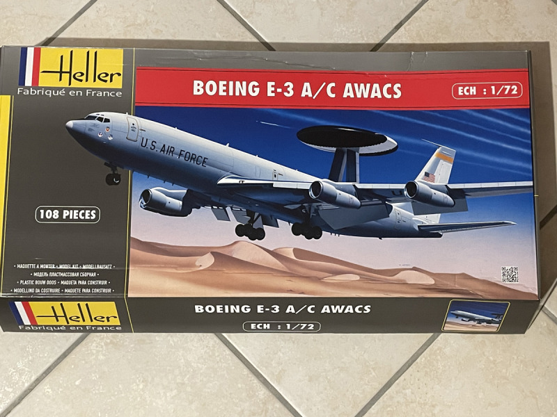Boeing E-3 Sentry, Heller 1:72 von Jost Schreiber